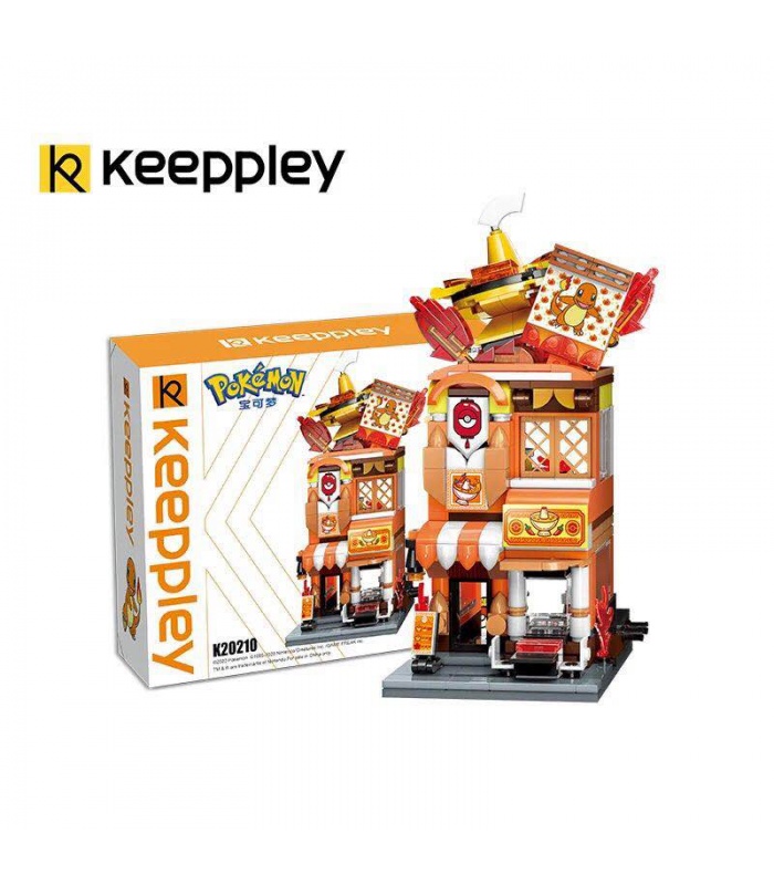 Keeppley K20210 Charmander Hotpot Restaurant Shop Building Blocks Toy ...