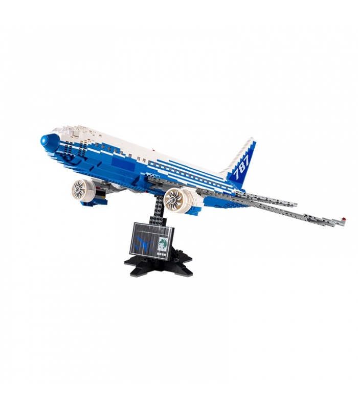 Custom Boeing 787 Dreamliner Airliner Building Blocks Toy Set ...