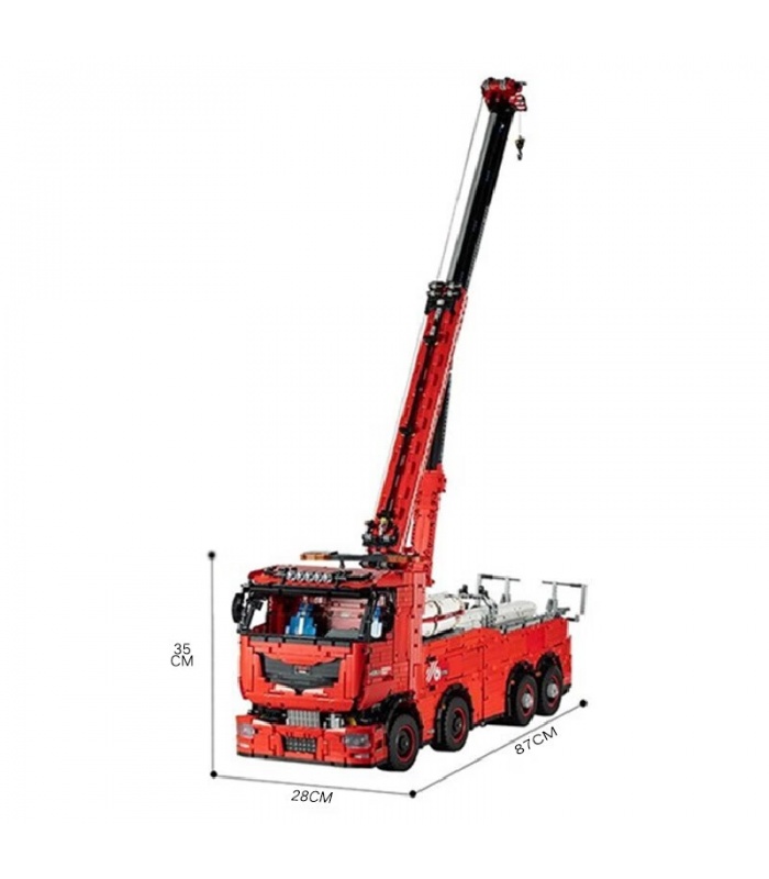 MOULD KING 19008 Motorized Tow Truck Wrecker Remote Control Building ...