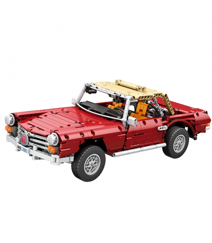 REOBRIX 11005 Mercedes-Benz Vintage 280SL Auto Car Building Blocks Toy ...