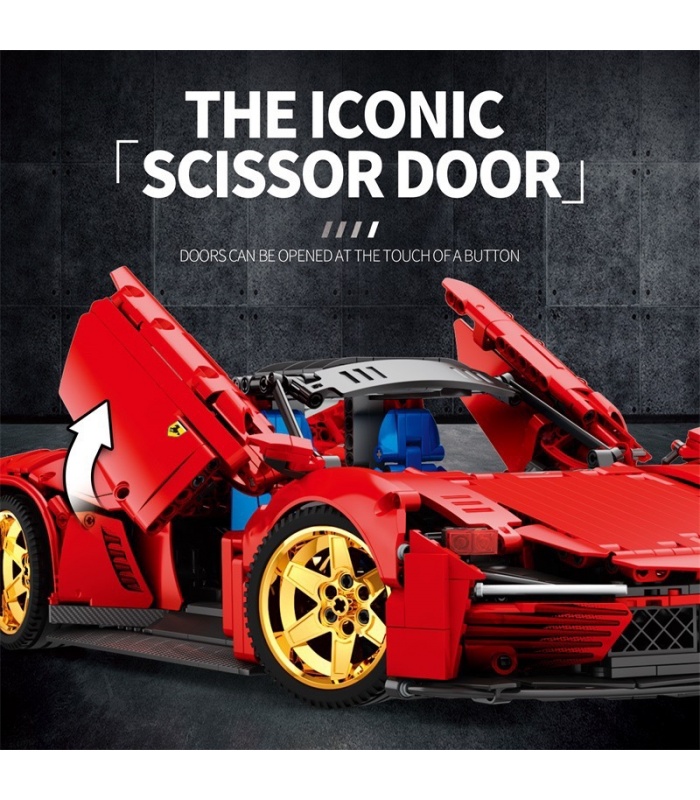 REOBRIX 11025 Italian SP3 Sports Car Building Blocks Toy Set ...