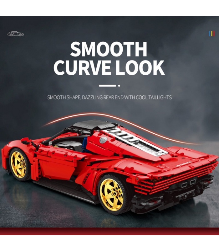 REOBRIX 11025 Italian SP3 Sports Car Building Blocks Toy Set ...