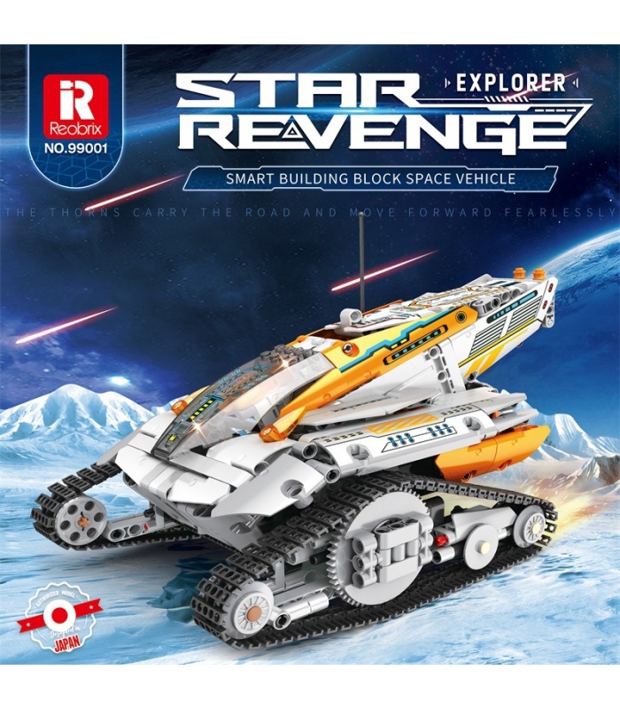 REOBRIX 99001 Star Explorer Tank Building Blocks Toy Set ...