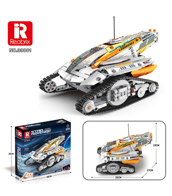 REOBRIX 99001 Star Explorer Tank Building Blocks Toy Set ...
