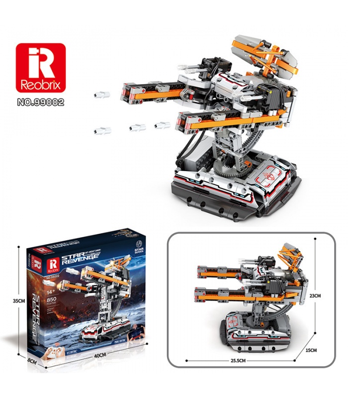 REOBRIX 99002 Anti Aircraft Cannon Interstellar Revenge Series Building ...