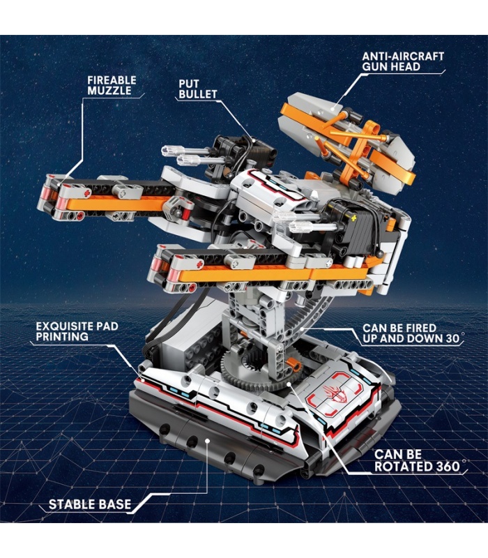 REOBRIX 99002 Anti Aircraft Cannon Interstellar Revenge Series Building ...