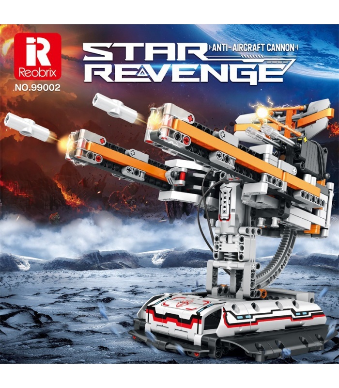 REOBRIX 99002 Anti Aircraft Cannon Interstellar Revenge Series Building ...