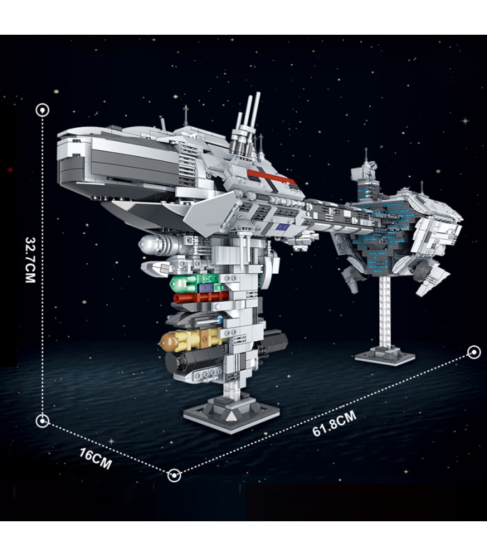 Mork 032001 Mork 032001 NEBULA Medical Corvette Car Building Block Toy ...