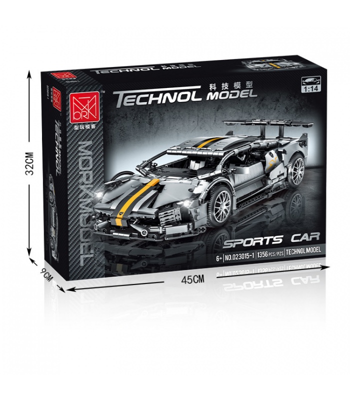 MORK 023015 Lamborghini Murcielago M-Sports Model Building Bricks Toy ...