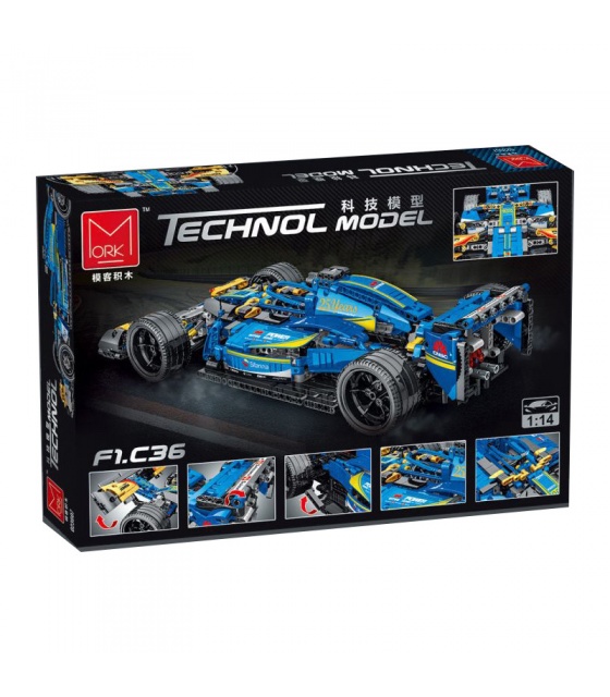 MORK 011001 Modern Library Model Building Bricks Toy Set ...