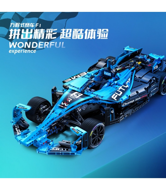 CADA C64004 Formula E F1 Car Remote Control Building Block Toy Set ...