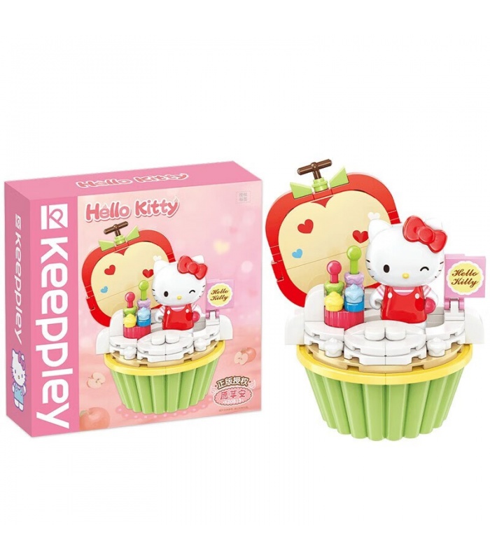 Keeppley K20813 Hello Kitty Cupcake Sanrio Series Building Blocks Toy ...
