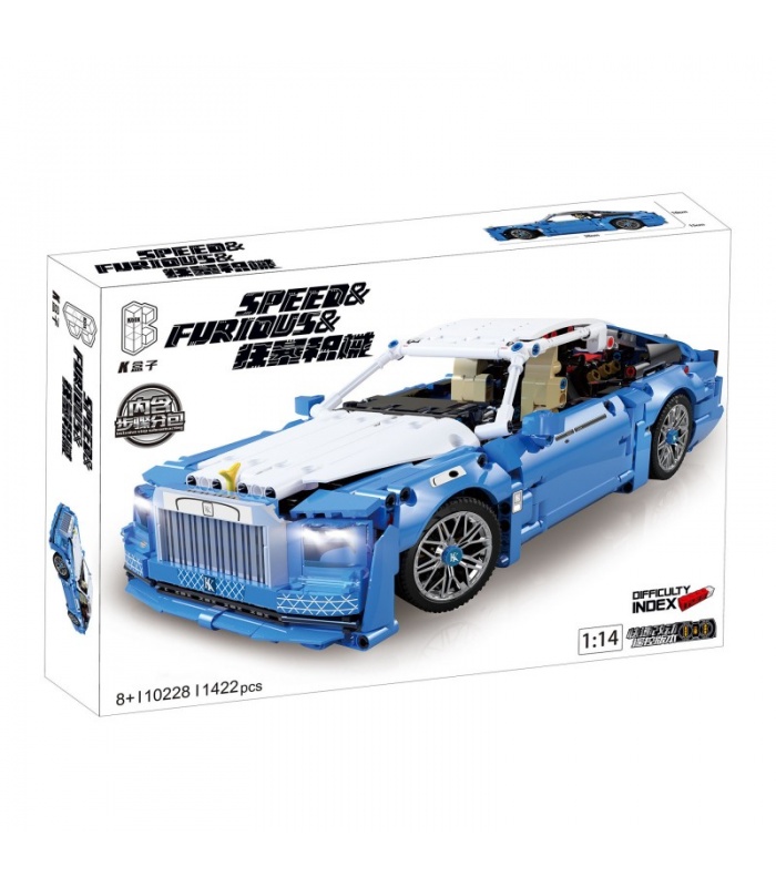 KBOX 10228 Mechanical Series Rolls-Royce Sports Car Building Blocks Toy ...
