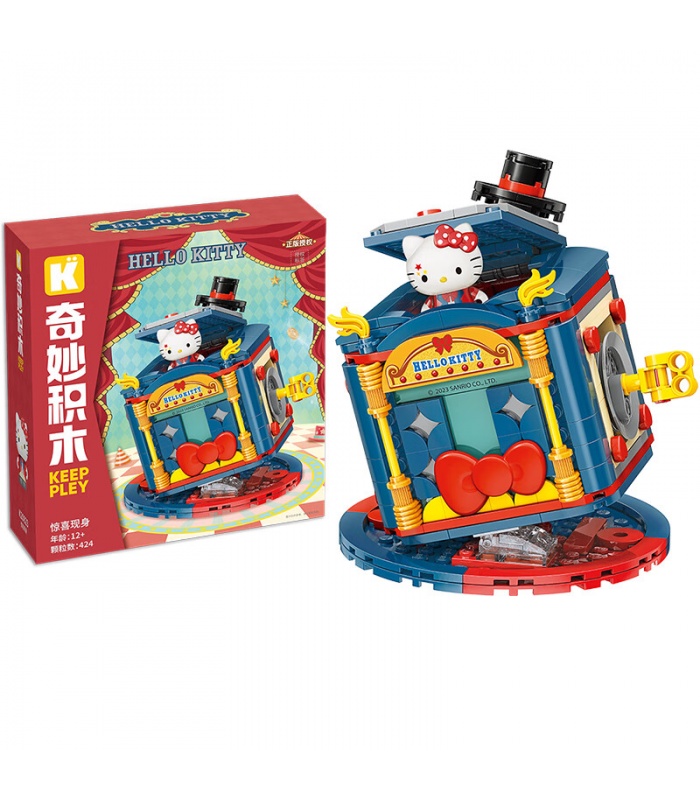 Keeppley K20823 Hello Kitty Magic Box Building Blocks Toy Set ...