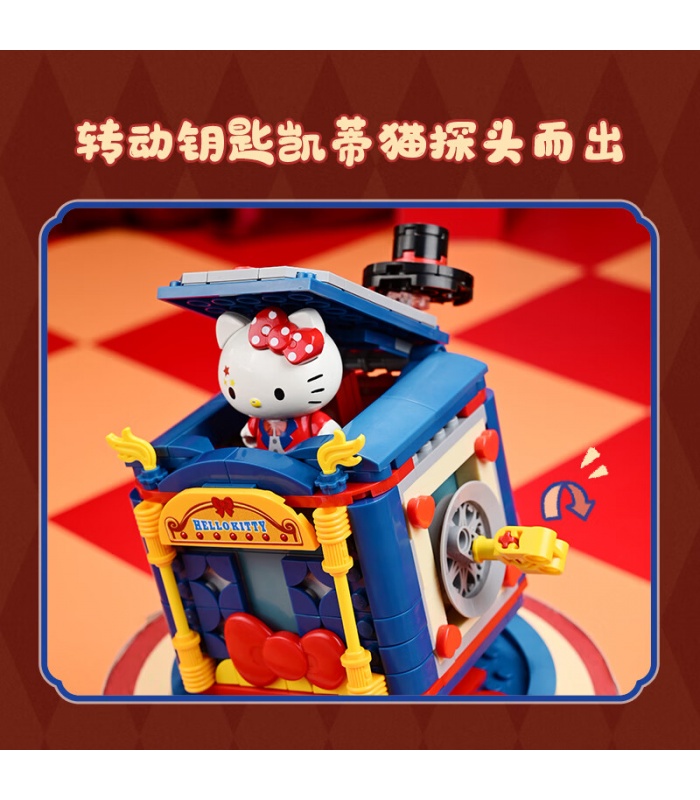 Keeppley K20823 Hello Kitty Magic Box Building Blocks Toy Set ...