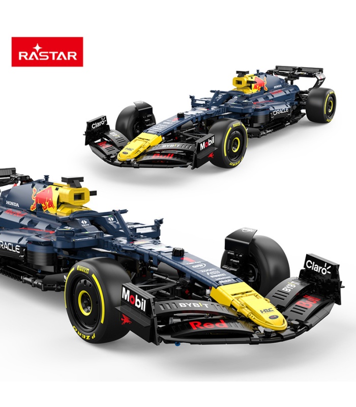 Red Bull F1 RB19 1:8 RASTAR 92410 Racing Car Building Blocks Toy Set ...