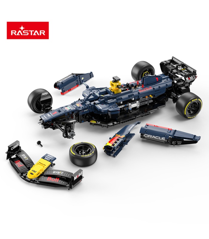 Red Bull F1 RB19 1:8 RASTAR 92410 Racing Car Building Blocks Toy Set ...