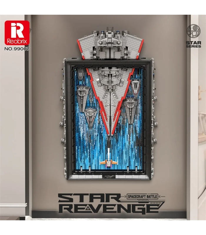 Reobrix 99007 Star Destroyer Revenge 3D Photo Frame Building Blocks Toy ...