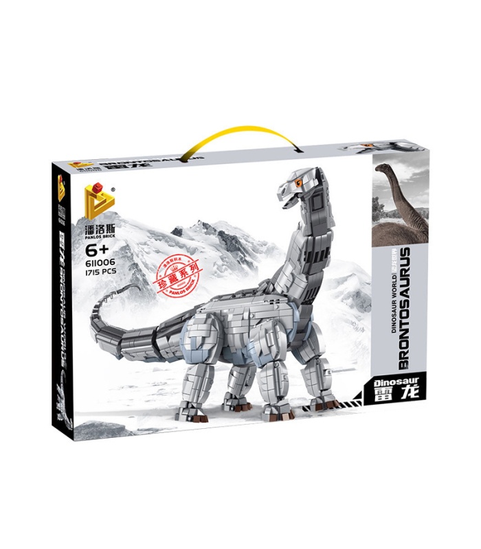 PANLOS 611006 Brontosaurus Jurassic World Building Block Toy Set ...