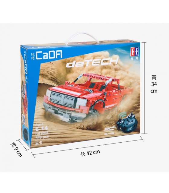 Double Eagle CaDA C61016 Building Blocks Set - BuildingToyStore.com