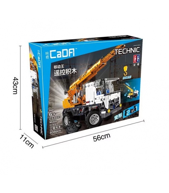 Double Eagle CaDA C61016 Building Blocks Set - BuildingToyStore.com