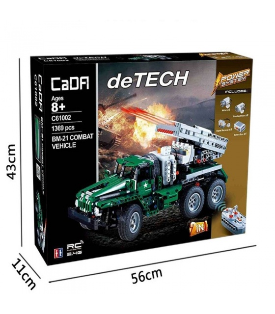 Double Eagle CaDA C61016 Building Blocks Set - BuildingToyStore.com