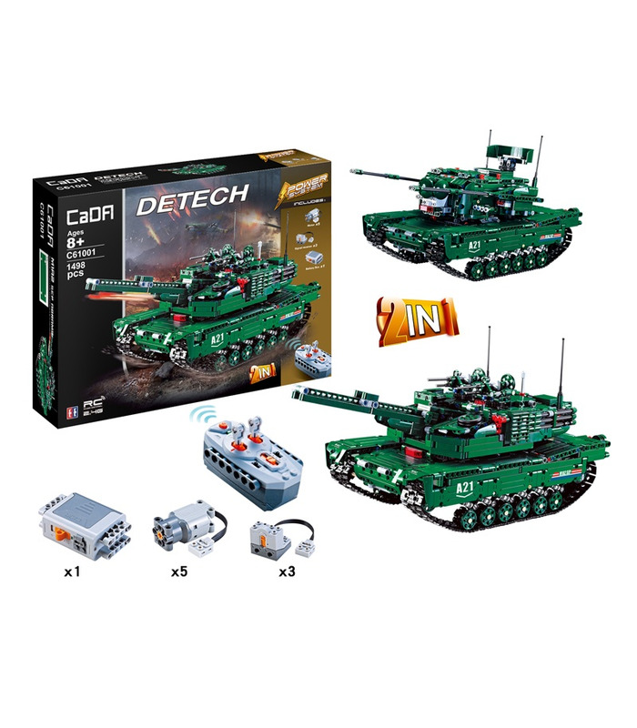 Double Eagle CaDA C61001 M1A2 Abrams Tank Building Blocks Set ...