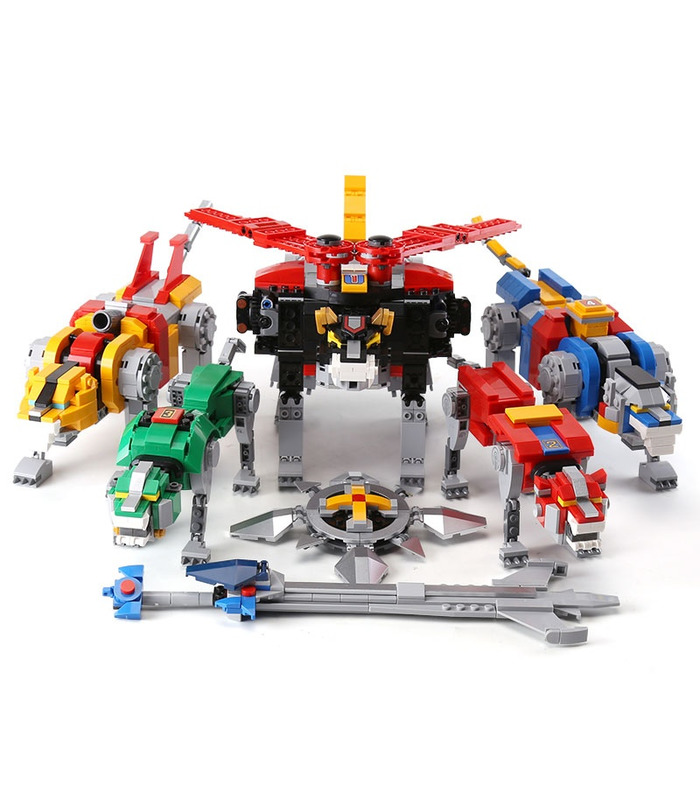 Custom Ideas Voltron Mech Compatible Building Bricks Toy Set 2600 ...