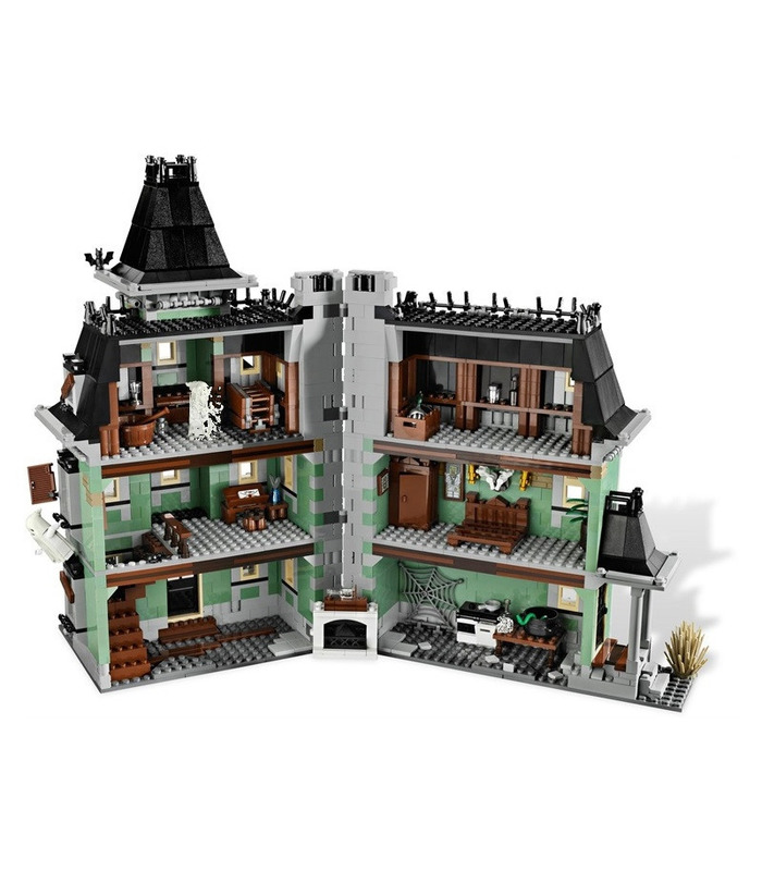 Custom Haunted House Compatible Building Bricks Toy Set 2141 Pieces ...