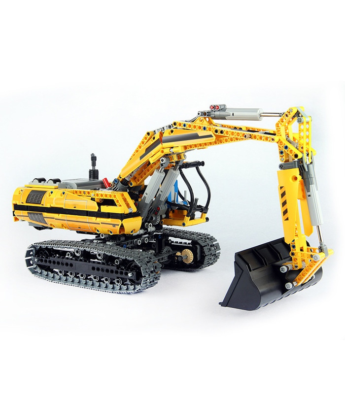 Custom Technic Motorized Excavator Building Bricks Toy Set 1123 Pieces ...