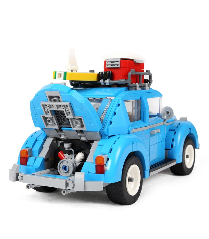 Custom Volkswagen Beetle Vehicles Compatible Building Bricks Set 1193 ...