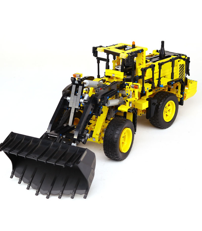 Custom Technic Volvo L350F Wheel Loader Building Bricks Toy Set ...