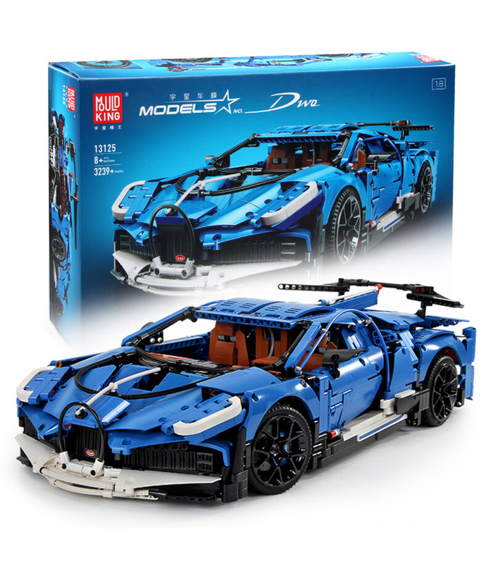 MOULD KING 13125 Bugatti Divo Super Sports Car Building Blocks Toy Set ...