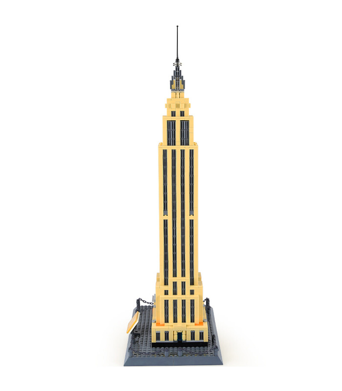 WANGE Architecture Empire State Building 5212 Building Blocks Toy Set ...