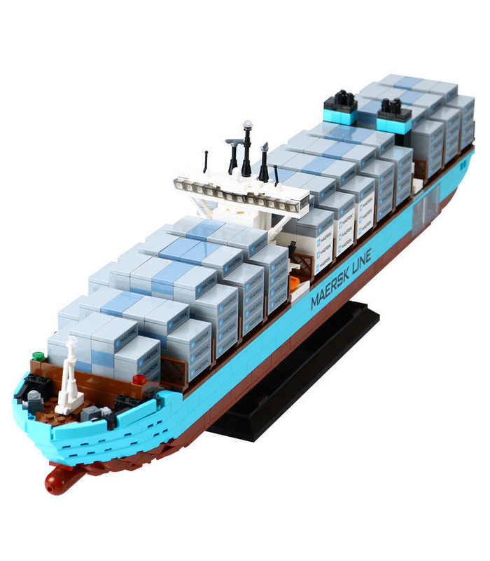 Custom Maersk Line Triple E Building Bricks Toy Set 1518 Pieces ...