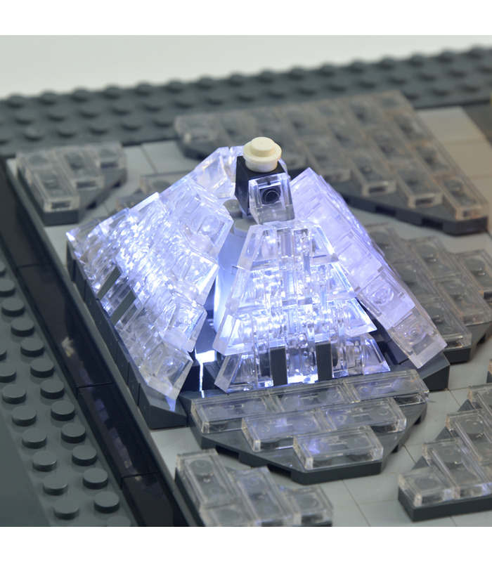 Light Kit For Louvre LED Lighting Set 21024 - BuildingToyStore.com