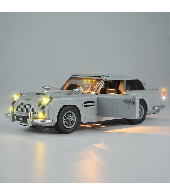 Custom James Bond Aston Martin DB5 Building Bricks Toy Set ...