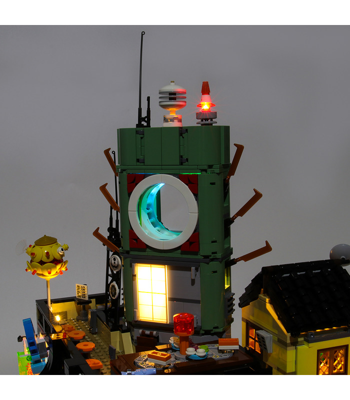 Light Kit For Ninjago City LED Lighting Set 70620 - BuildingToyStore.com