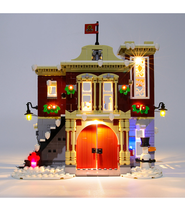 Light Kit For Winter Village Fire Station LED Lighting Set 10263 ...