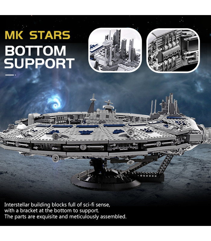 MOULD KING 21008 Lucrehulk Battleship Droid Control Ship Building ...