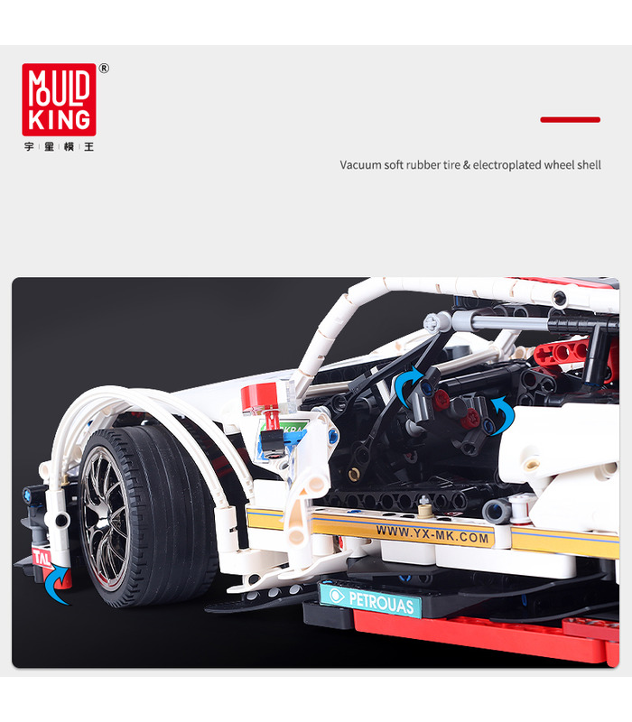 FORMEN KÖNIG 13075 AMG C63 DTM Sport Rennwagen Bausteine Spielzeugset ...