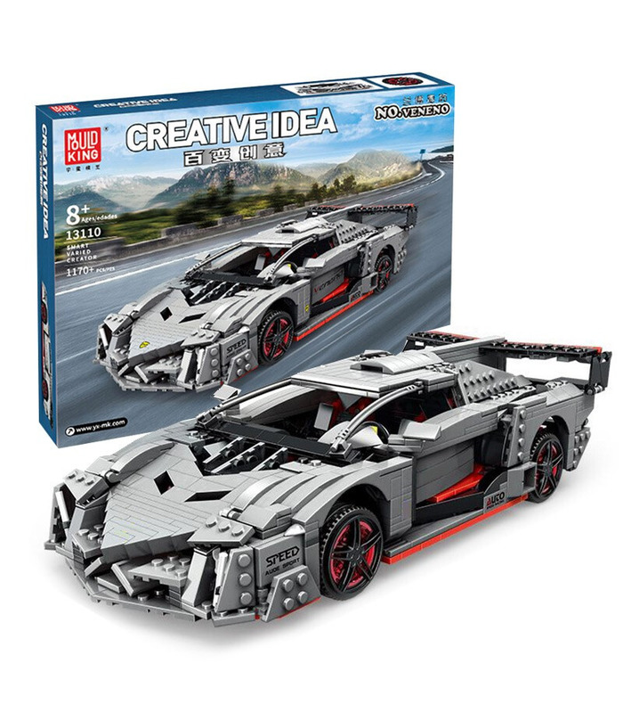 MOULD KING 13110 Lamborghini Poison Creative Idea Veneno Building ...