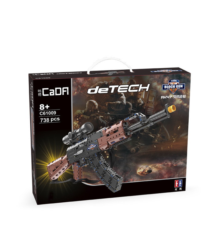 CaDA C61009 AK-47 Assault Rifle Building Blocks Toy Set ...