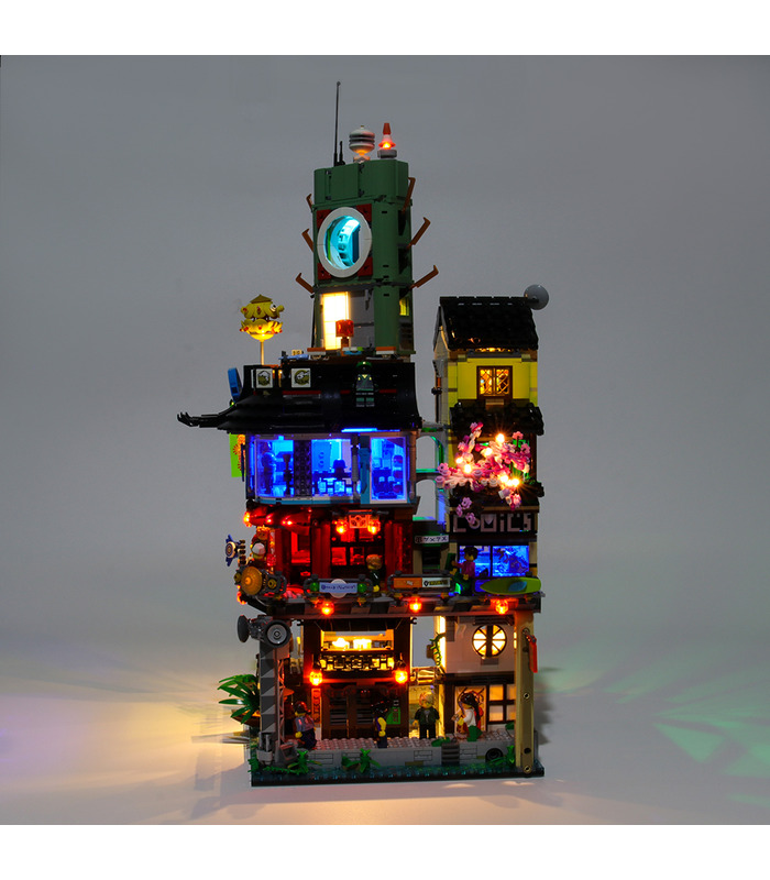 Light Kit For Ninjago City LED Lighting Set 70620 - BuildingToyStore.com