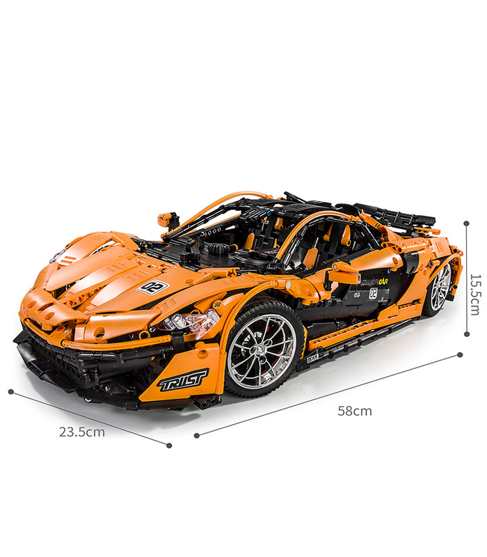 MOULD KING 13090 McLaren P1 Racing Car Building Blocks Toy Set - BuildingToyStore.com