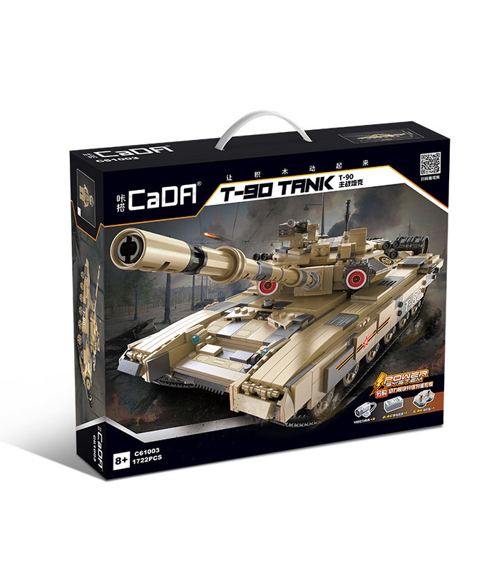 CaDA C61003 T90 Tank T-90 Building Blocks Toy Set - BuildingToyStore.com