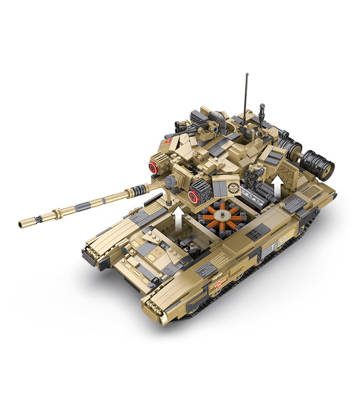CaDA C61003 T90 Tank T-90 Building Blocks Toy Set - BuildingToyStore.com