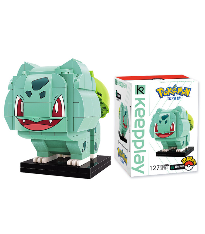 Keeppley Pokemon A0104 Bulbasaur Qman Building Blocks Toy Set ...