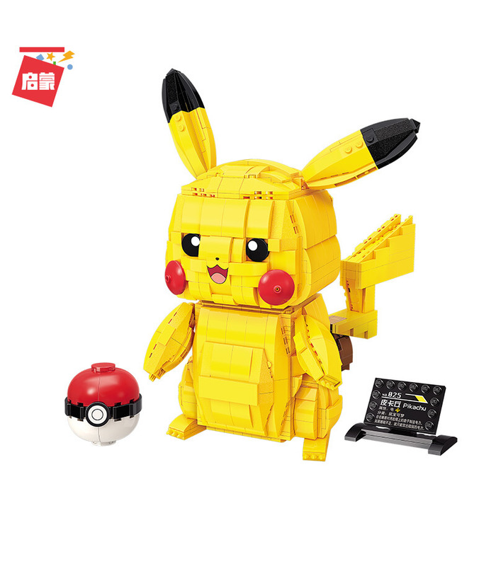 Keeppley Pokemon S0101 Pikachu Large Qman Building Blocks Toy Set ...