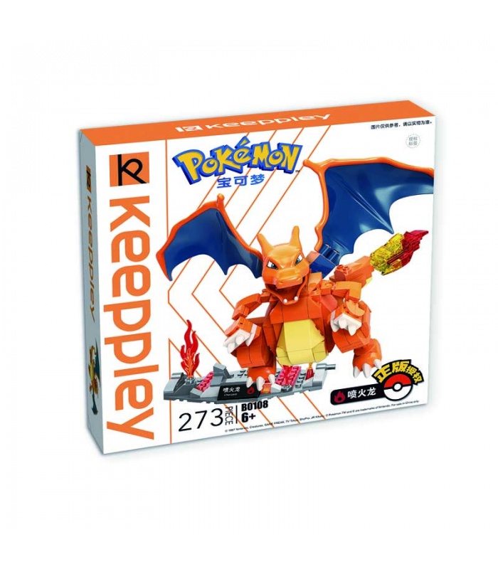 Keeppley Pokemon B0108 Charizard Qman Building Blocks Toy Set ...